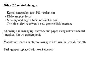 Sysfs filesystem to provide a hierarchi.. | PPT