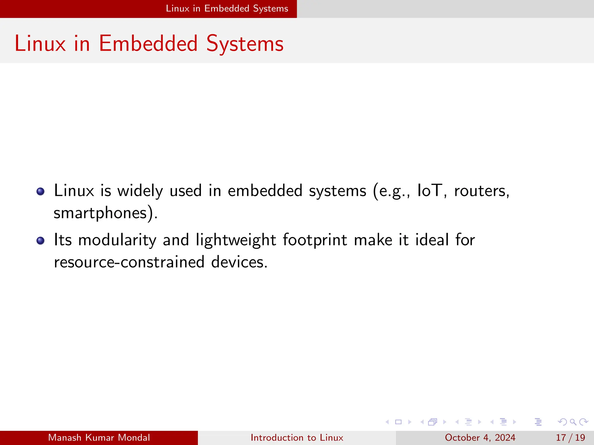 A brief Introduction to Linux Operating System. | PDF