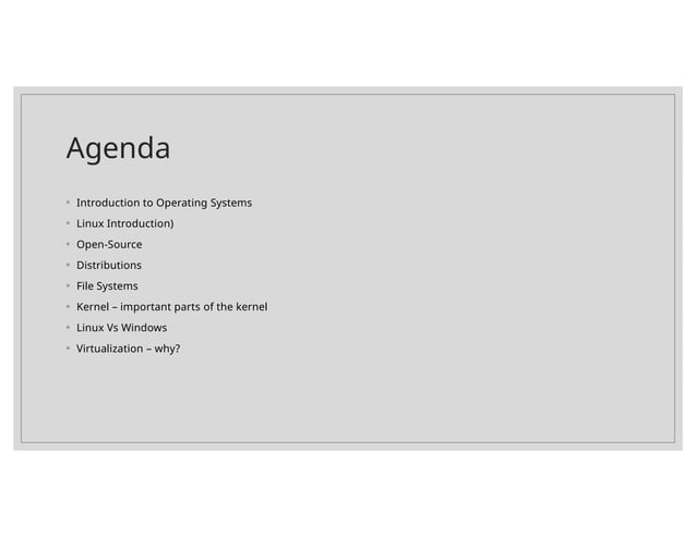 Linux Training PPT with basic tutorial and learning | PPTX