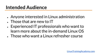 Linux System Administration Crash Course | PDF | Operating Systems ...