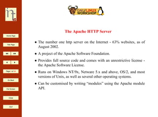 Linux, Apache, Mysql, PHP | PPT