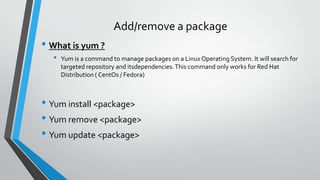 Linux apache server | PPTX