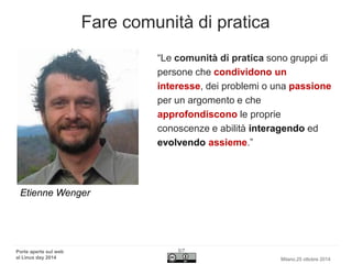 Porteaperte sul web linuxday14 | PPT