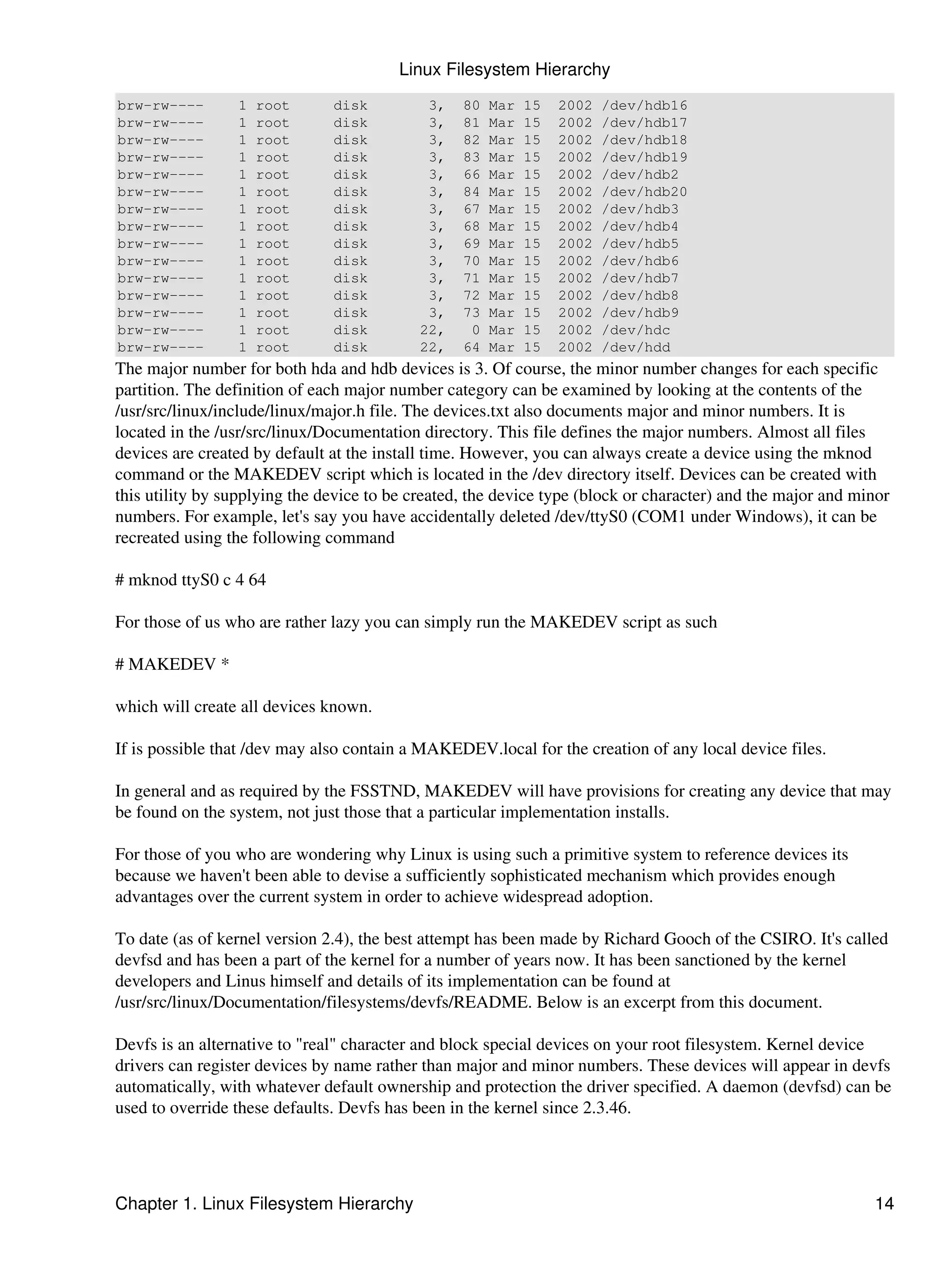 Linux filesystem-hierarchy | PDF | Operating Systems | Computer ...