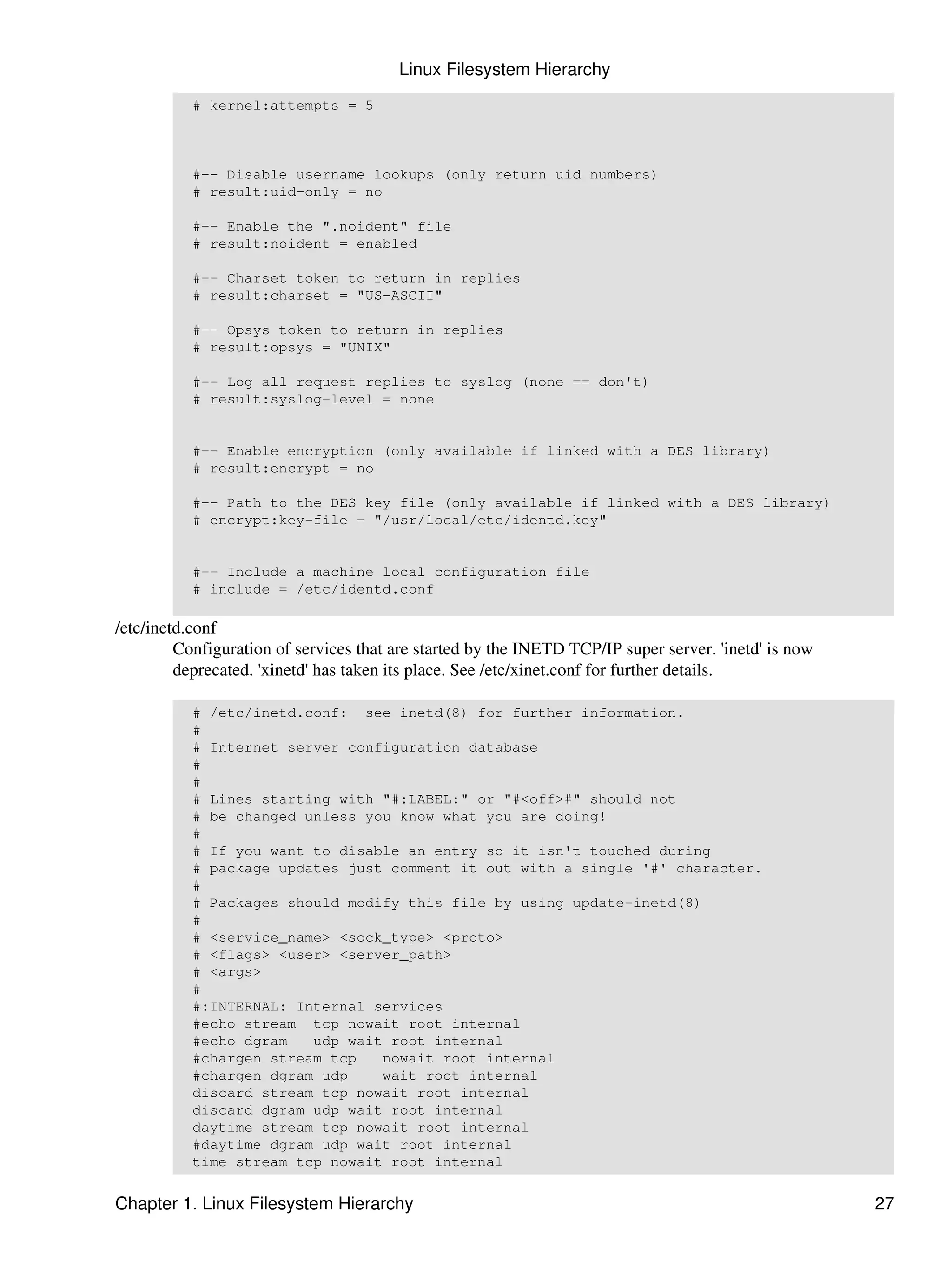 Linux filesystem-hierarchy | PDF | Operating Systems | Computer ...
