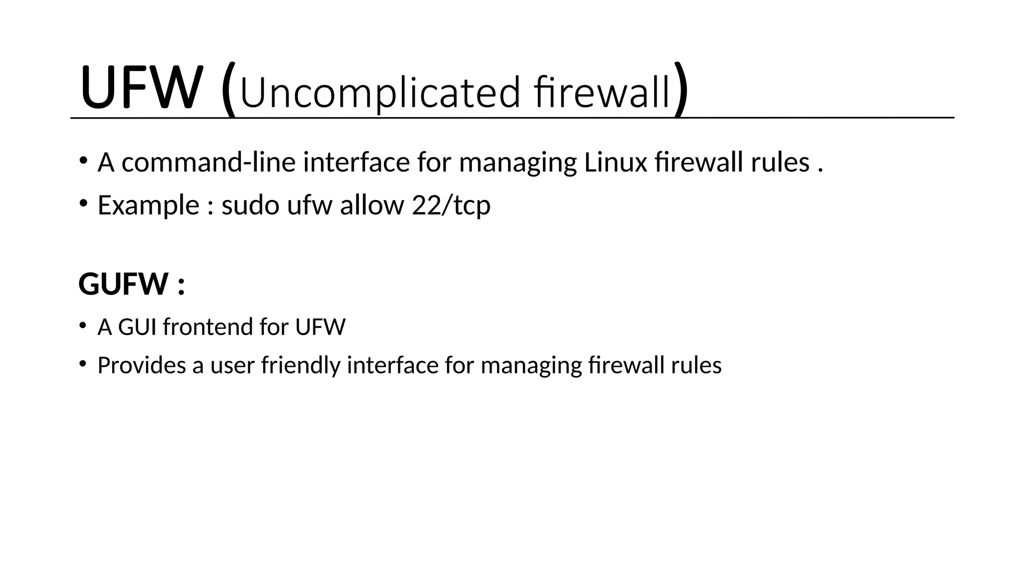 Linux Firewall (Netfilter )and tools .pptx