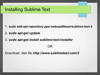 Linux for programmers | PPT