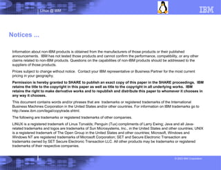 Linux @ IBM © 2003 IBM Corporation | PPT