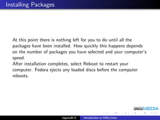 ntroduction to GNU/Linux Linux Installation and Basic Commands | PPT
