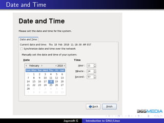 ntroduction to GNU/Linux Linux Installation and Basic Commands | PPT