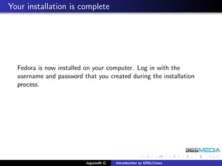 ntroduction to GNU/Linux Linux Installation and Basic Commands | PPT