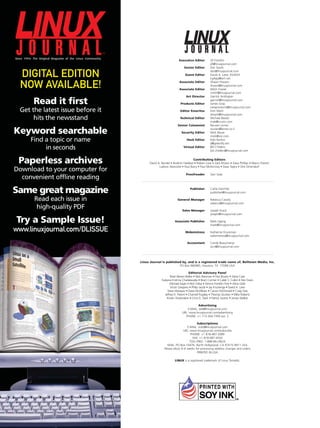 Linux journal | PDF