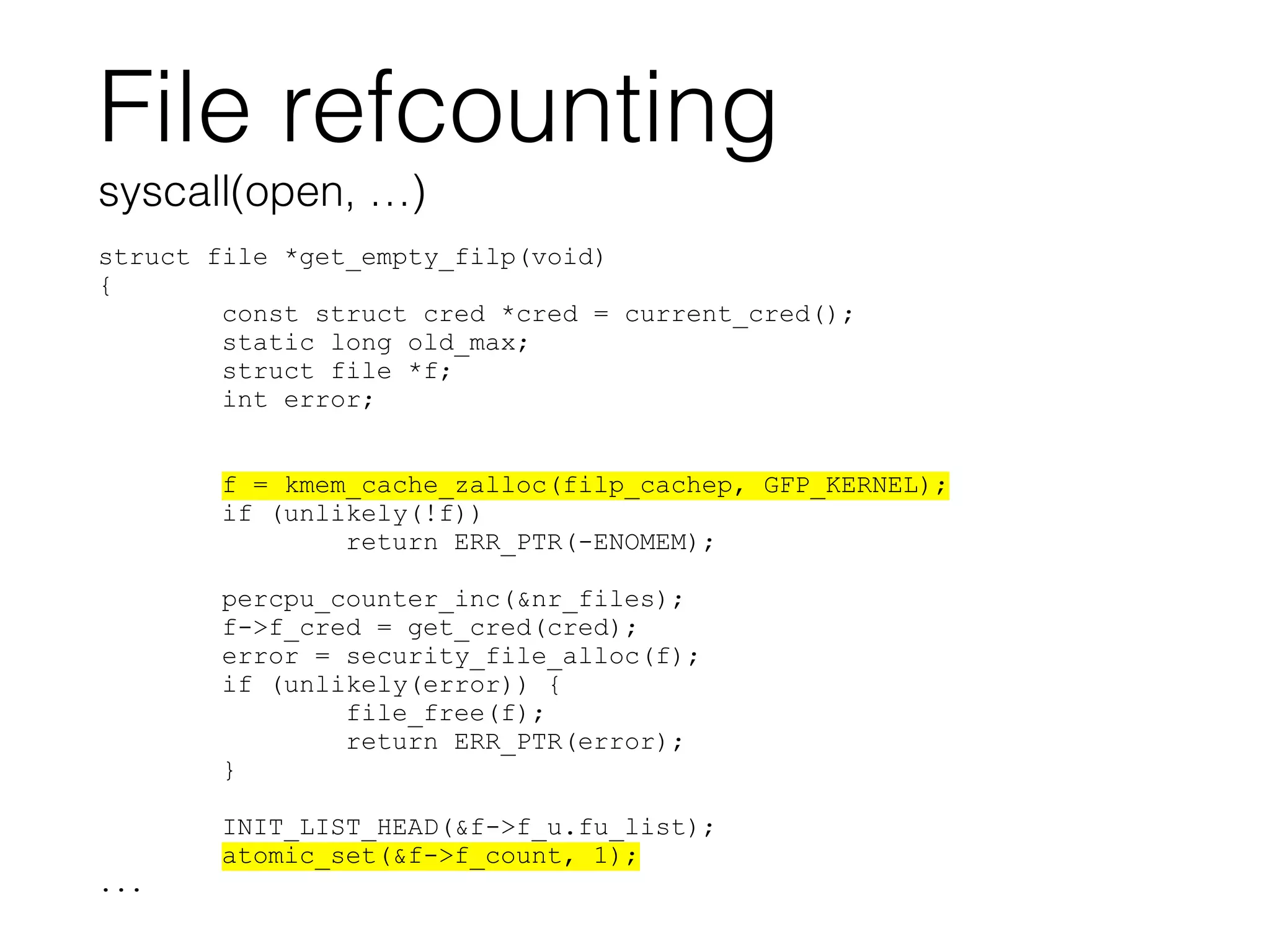 Exploitation of counter overflows in the Linux kernel | PPT