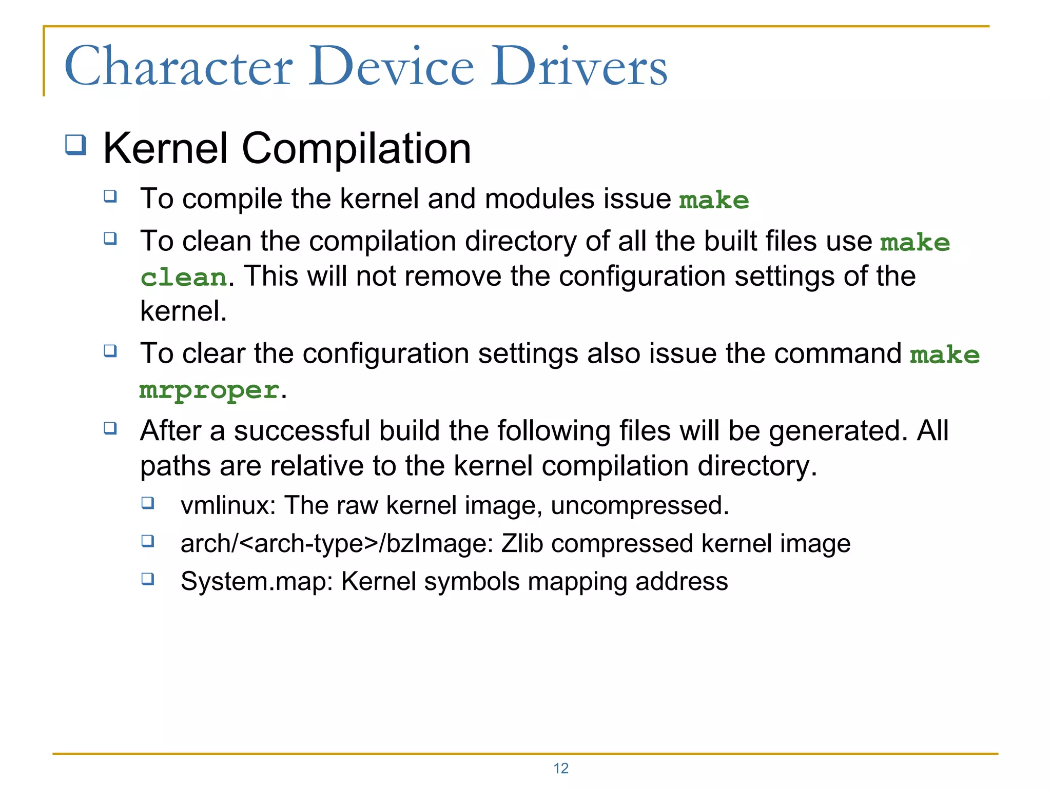 Linux Kernel Development Ppt Operating Systems Computer Software