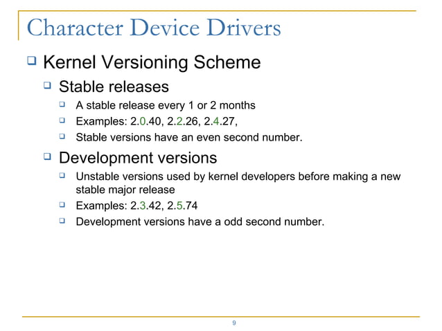 Linux Kernel Development Ppt Operating Systems Computer Software