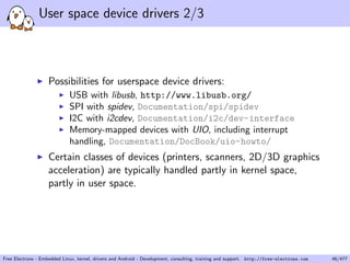 Linux Kernel and Driver Development Training | PDF | Operating Systems ...