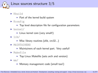 Linux Kernel and Driver Development Training | PDF | Operating Systems ...