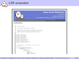 Linux Cross Reference