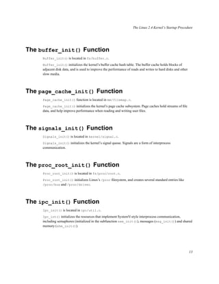 Linux Kernel Startup Code In Embedded Linux | PPT