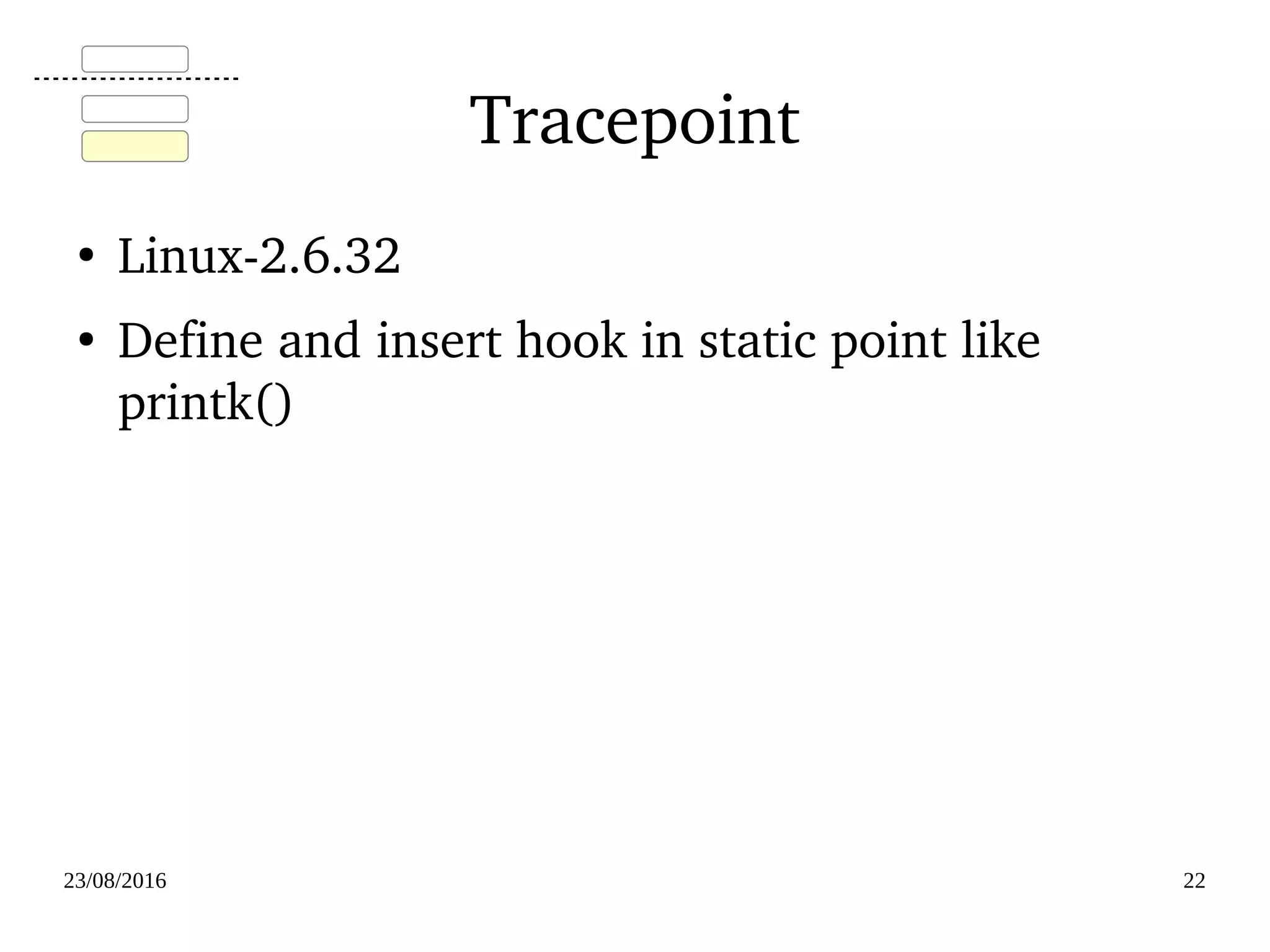 Linux Kernel Tracing Ppt