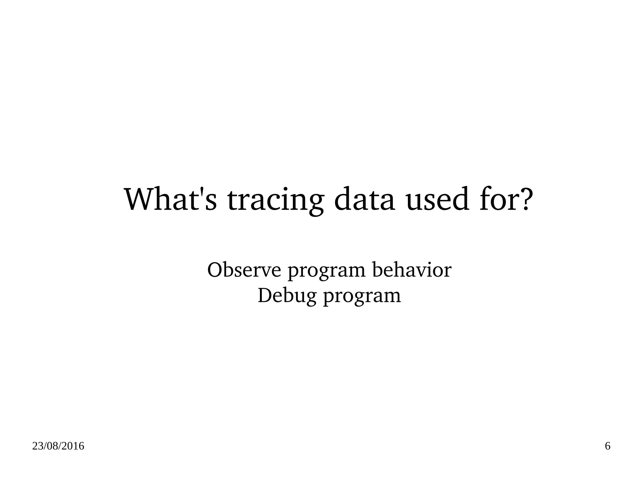 Linux kernel tracing | PDF