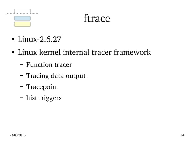 Linux kernel tracing | PDF