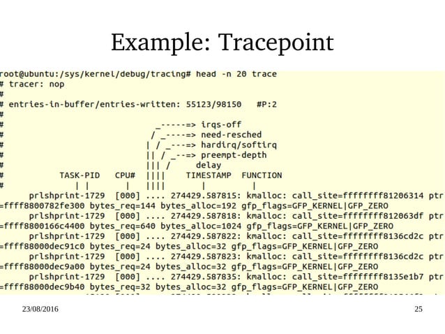 Linux kernel tracing | PDF