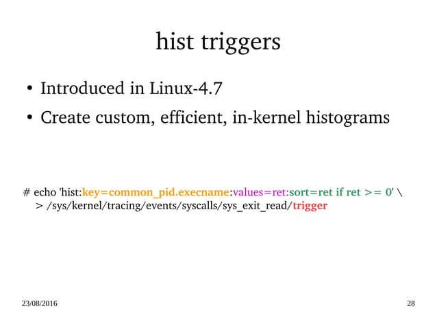 Linux kernel tracing | PDF