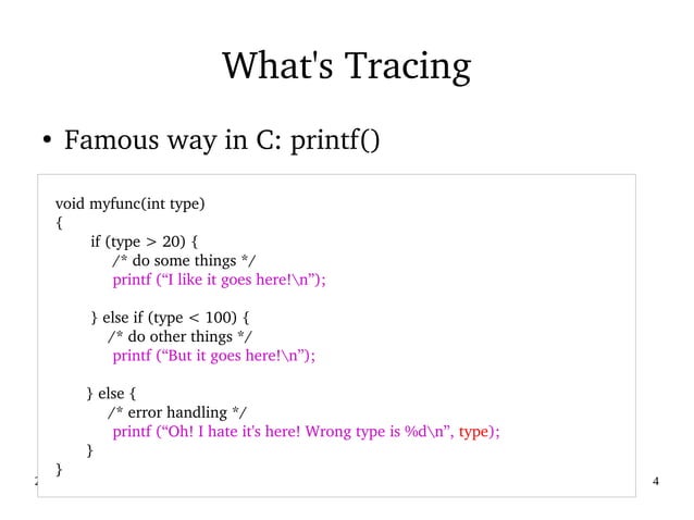Linux kernel tracing | PDF