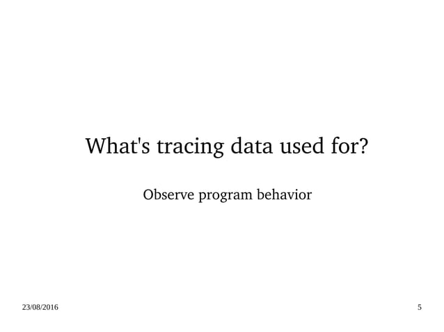 Linux kernel tracing | PDF