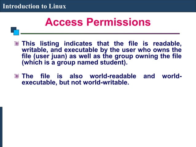 linux-lecture1.ppt | Operating Systems | Computer Software and Applications