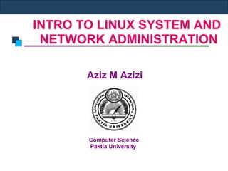 Linux lecture | PPT