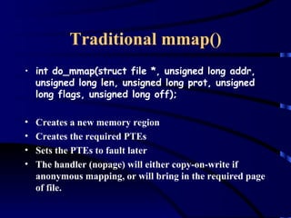 Linux memory | PPT