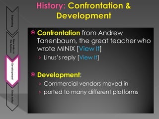 Linux Os | PPT | Operating Systems | Computer Software and Applications