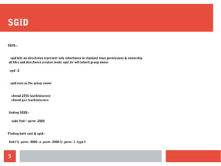 Linux permissions | ODP | Operating Systems | Computer Software and ...