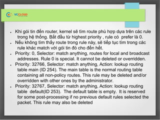 Linux policy routing | PPT