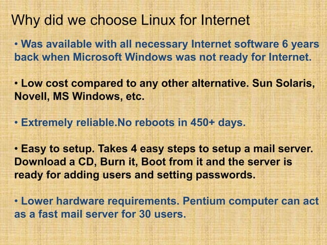 Linux.ppt | PPTX | Computing | Technology & Computing