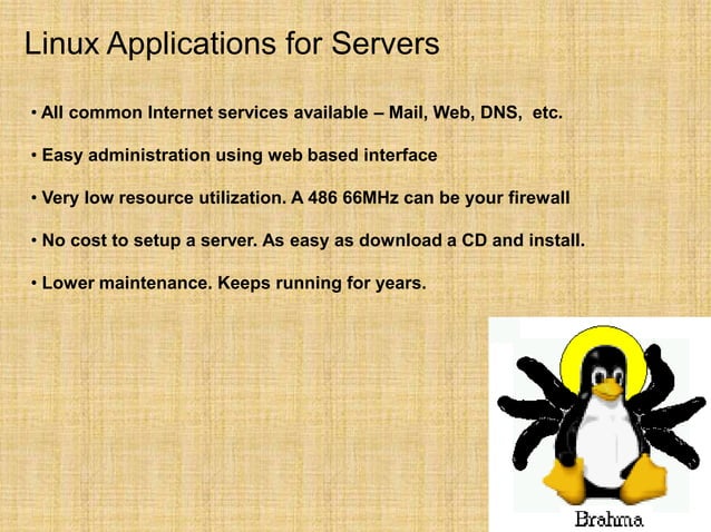 Linux.ppt | PPTX | Computing | Technology & Computing