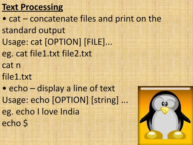 Linux.ppt | PPTX | Computing | Technology & Computing