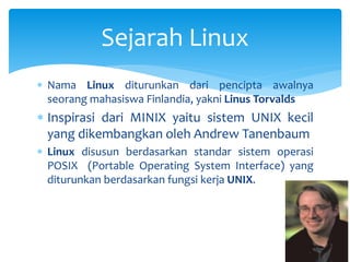 Pengenalan operatin system linux (linux fundamental) | PPT