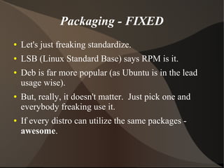Linux Sucks | PPT