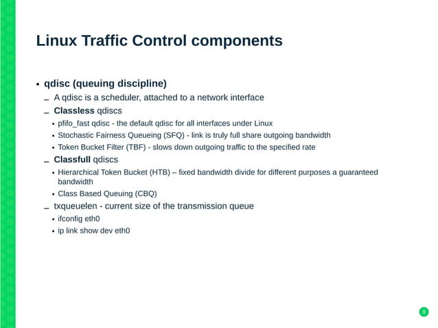 Linux Linux Traffic Control | PDF | Operating Systems | Computer Software and Applications