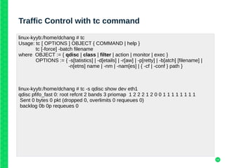 Linux Linux Traffic Control | PPT