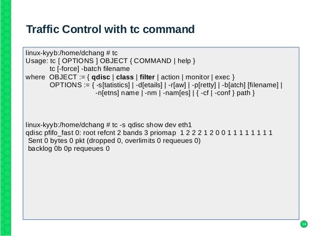Linux Linux Traffic Control 3690