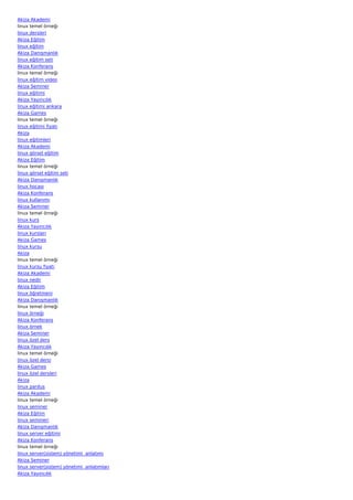 Linux temel-ornegi | PDF