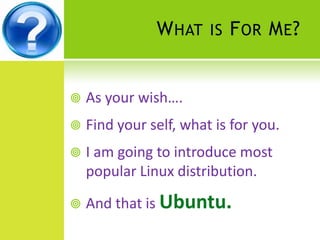 Linux ubuntu | PPT