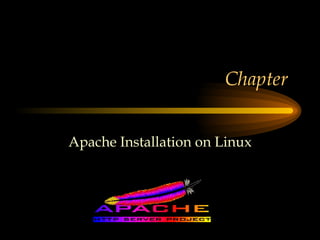 Apache Installation on Linux in 40 Characters | PPT