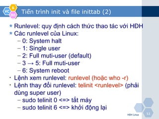 Linux07 khoidong&dongtat | PPT