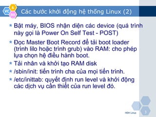 Linux07 khoidong&dongtat | PPT