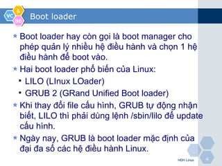 Linux07 khoidong&dongtat | PPT